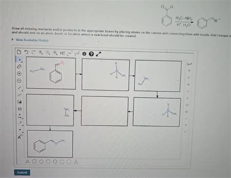 Solved Draw All Missing Reactants And Or Products In The Chegg