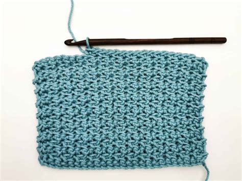 Back Front Loop Single Crochet Tutorial Step By Step