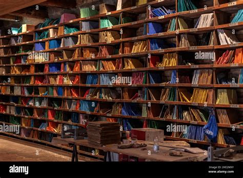 Orsoni Mosaic Colour Library Keeps Samples Of Glass Plates Of More Than