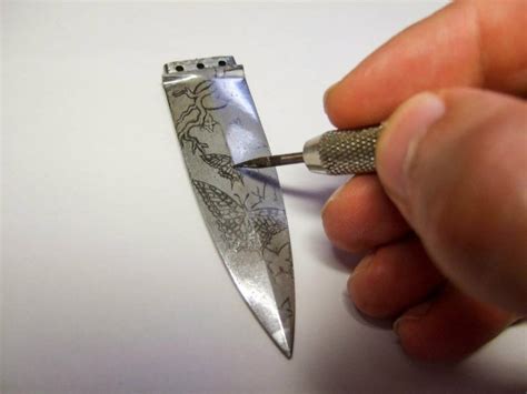 Knife Etching Guide Techniques Chemical Solutions And Tips