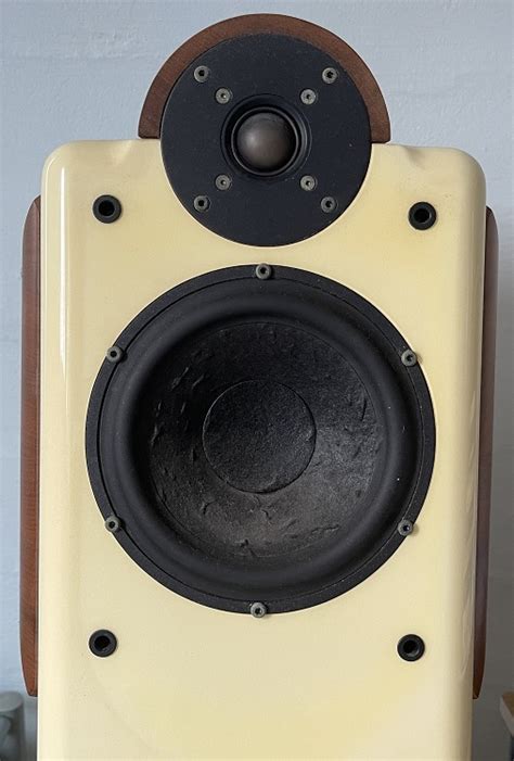 Usher Audio Compass Cp6311 Speaker Gloss White Yellowing Audio