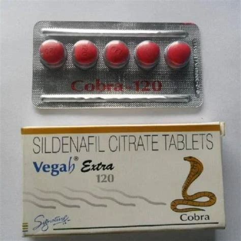 120mg Vega Extra Sildenafil Citrate Tablets At Best Price In Nagpur