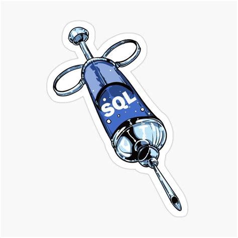 Sql Injection Sticker For Sale By Clubtee Zeichnung Avatar Art