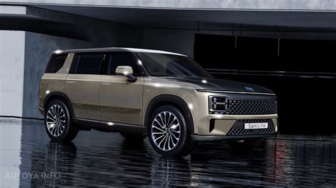 2024 Hyundai Santa Fe Gets Imagined With Ritzy Color Choice For Novel