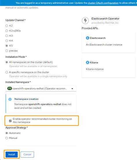 Openshift 上に Cluster Logging をインストールする Elasticsearch Qiita