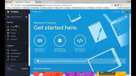 Update Firebase Ionic Upload Youtube