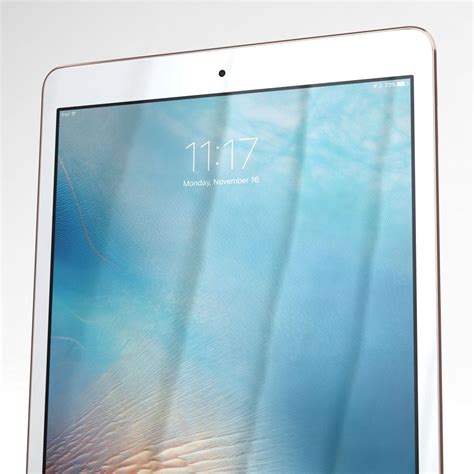 애플 아이 패드 프로 9 7 로즈 골드 3d 모델 49 Max Obj Fbx C4d 3ds Free3d