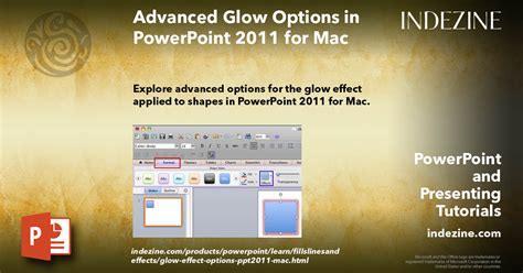Advanced Glow Options In PowerPoint 2011 For Mac