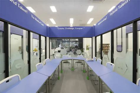 컬러 포인트로 창의력이 샘솟는 53평 코딩 학원 인테리어 송파구 장지동