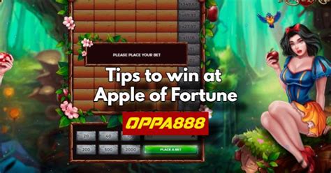How To Always Win Apple Of Fortune Game Read Scoops