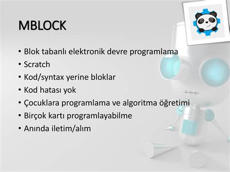 MBLOCK Ile Arduino Ve Robotik Kodlama Ppt Indir
