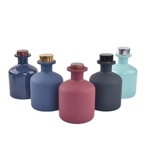 9oz Reed Diffusers Glass Bottles Electroplated Rose Gold
