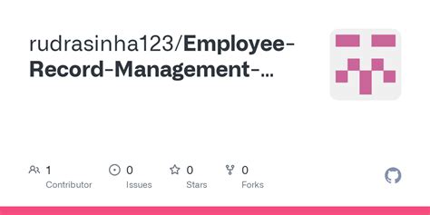 Github Rudrasinha123employee Record Management System Using C