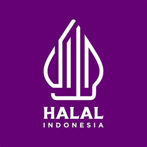 Premium Vector Indonesian Halal Logo New Branding 2022 Halal Logo
