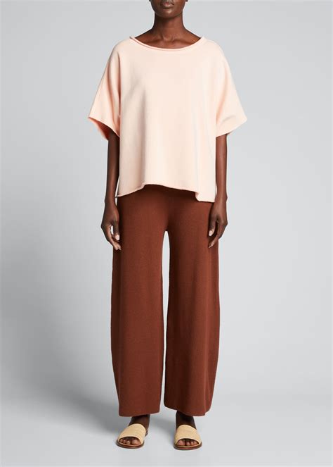 Frank And Eileen Triple Fleece Capelet Top Bergdorf Goodman