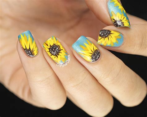 Cool Sunflower Nail Designs 12thblog