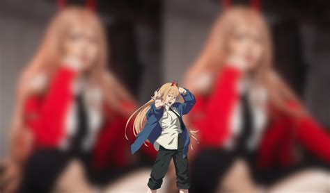Modelo Peachmilky Fez Um Belíssimo Cosplay Da Power De Chainsaw Man