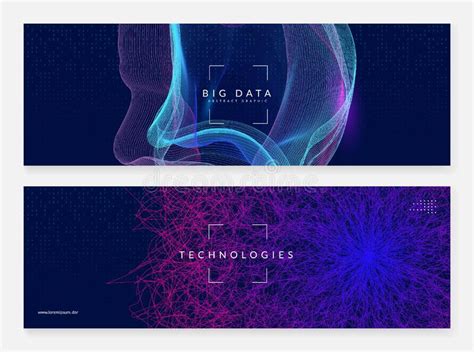 Big Data Concept Digital Technology Abstract Stock Illustration Illustration Of Software