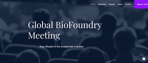 Global Biofoundry Meeting Synbitech 2019 The Synthetic Biology