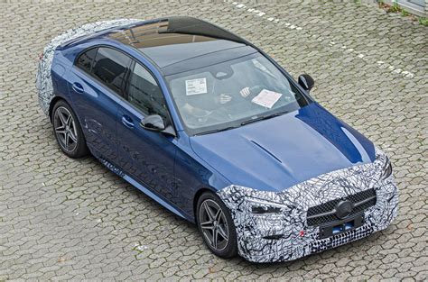 Mercedes Benz C Class Drops Disguise In New Images Automotive Daily