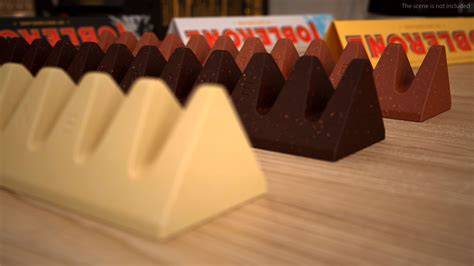 Toblerone Chocolate Bars 3d Model 24 Obj Lxo Ma Max Fbx C4d