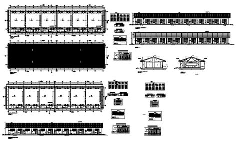 Primary Module Plan In Dwg File