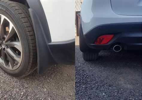 Задние брызговики! (Самые аккуратные какие смог найти) — Mazda CX-5 (1G ...