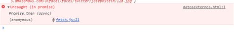 Javascript Que Puedo Hacer Con Este Problema Uncaught In Promise Stack Overflow En Espa Ol