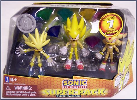 Super Pack Silver Shadow Sonic Sonic The Hedgehog Multi Packs