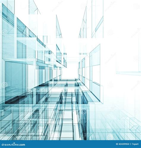 abstract architecture background stock illustration image 42439904