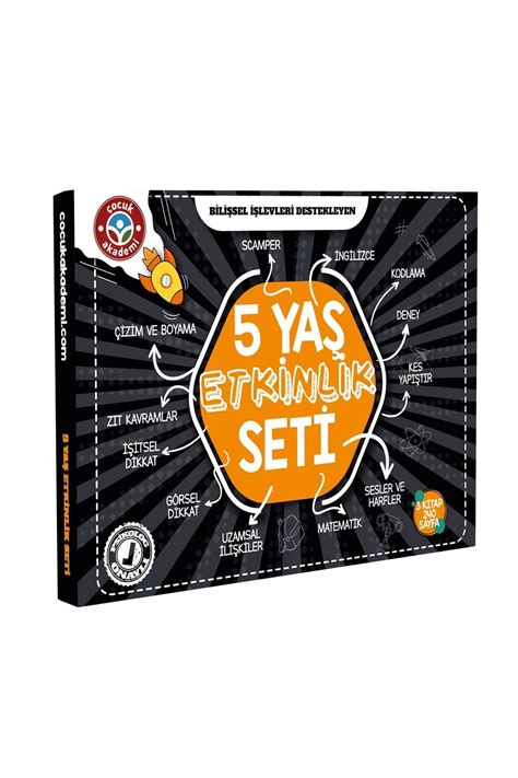 Çocuk Akademi 5 Yaş Etkinlik Seti Fiyatı Yorumları Trendyol