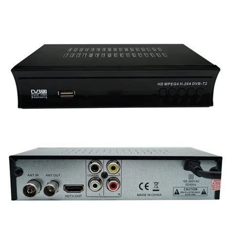 Hd Set Top Box Dvb T2 Terrestrial Digital Tv Receiver Dvb T2 H 264 Fta Decoder Buy Hd Dvb T2