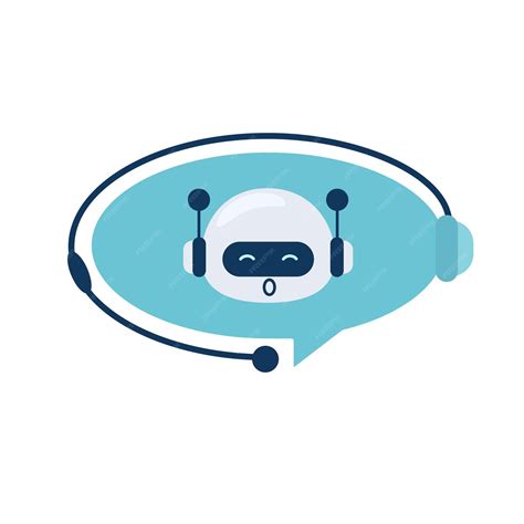 Premium Vector Digital Chat Bot Robot Assistant For Customer Support Concept Of Virtual