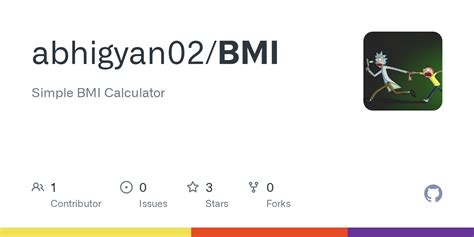 Github Abhigyan02bmi Simple Bmi Calculator