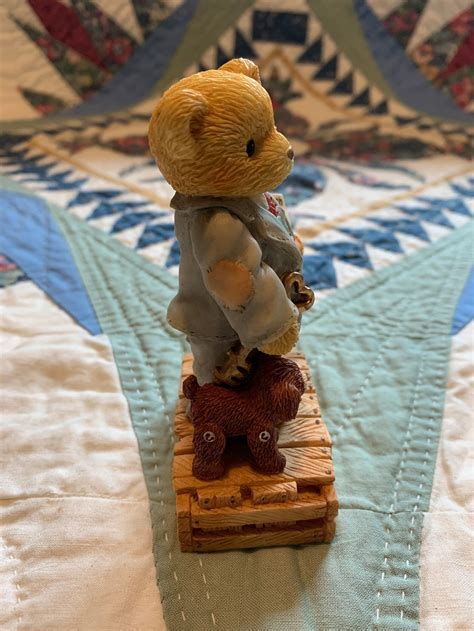 Vintage Cherished Teddies Figurine Ct951 Mayor Wilson T Beary Etsy