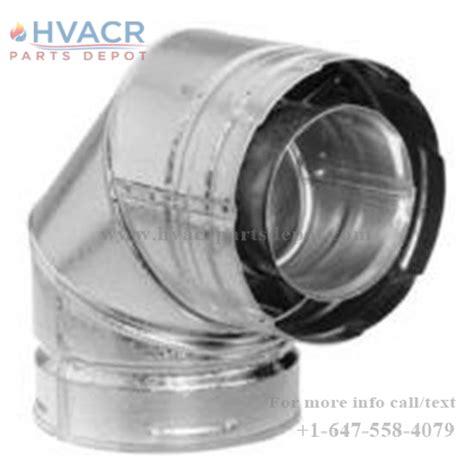 Hvacr Wolf Steel Rv490 Galvanized 90 Degree Elbow For 4 X 7 In