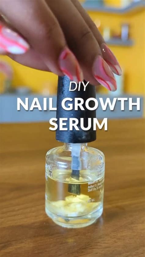 Diy Nail Growth Serum 😍 Nail Growth Diy How To Grow Nails Nail Growth