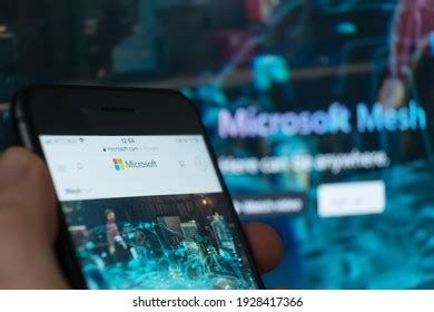 Microsoft Mesh New Mixed Reality Platform On Stock Photo Shutterstock