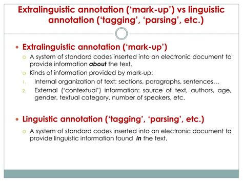 Ppt Corpus Annotation Powerpoint Presentation Free Download Id3202577