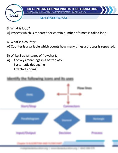 SOLUTION Chapter 8 Algorithm And Flowchart Grade 5 Studypool
