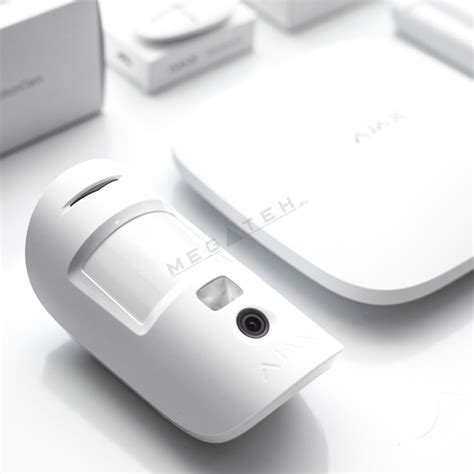 AJAX StarterKit Cam White Wireless Security System With Visual Alarm Verifications MEGATEH