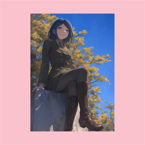 Mukuro Ikusaba Danganronpa Anime Girl Dark Soldier Powerful Stare