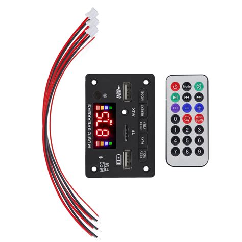 Wireless Bluetooth MP Decoding Board Module Car Stereo With Remote Control TAPDRA Spare