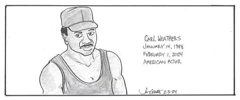 Rip Carl Weathers By Rabbi Tom On Deviantart