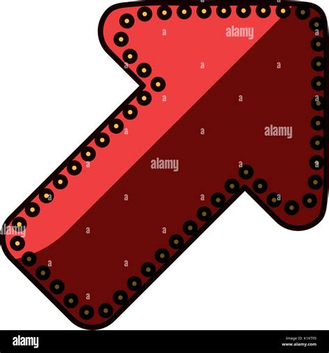 Arrow Signal Light Icon Vector Illustration Graphic Design Stock Vector Arrow Signal Light Icon Vector Illustration Graphic Design Stock Vector