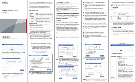User Manual Dahua Technology Ax15m English 1 Pages
