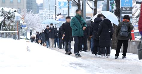 “40㎝ 폭설에 학교도 쉽니다”···전국 1835개교 휴교·등하교 조정