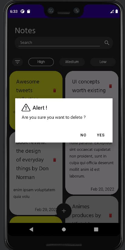 Github Pratyaksh1610notesapp 📱 Notes Android Application Made
