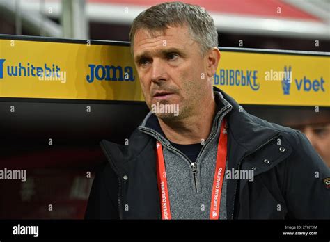 Leverkusen Germany November 20 2023 Ukrainian Manager Serhiy