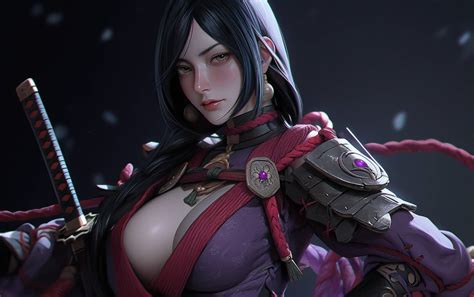 Kunoichi By Kittirath On Deviantart